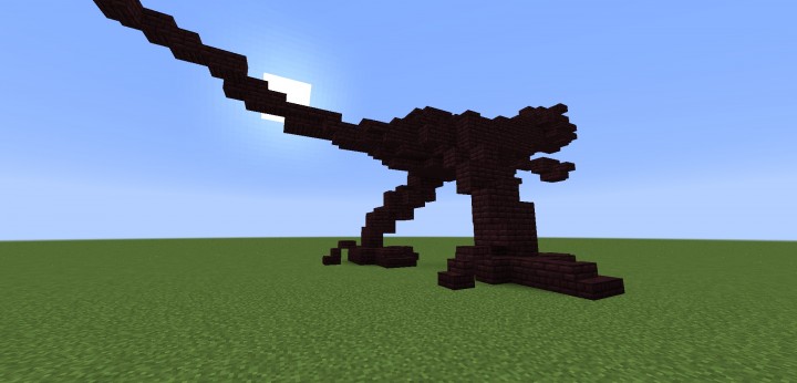 A Dinosaur Minecraft Map