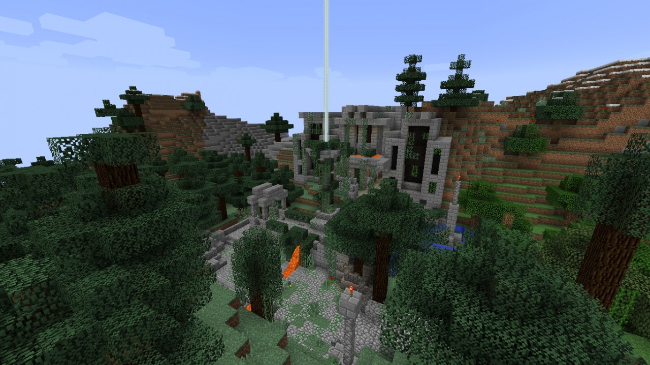 Lava Temple Minecraft Map