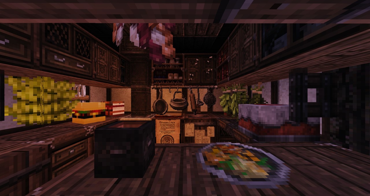 Kitchen Designs Minecraft Map