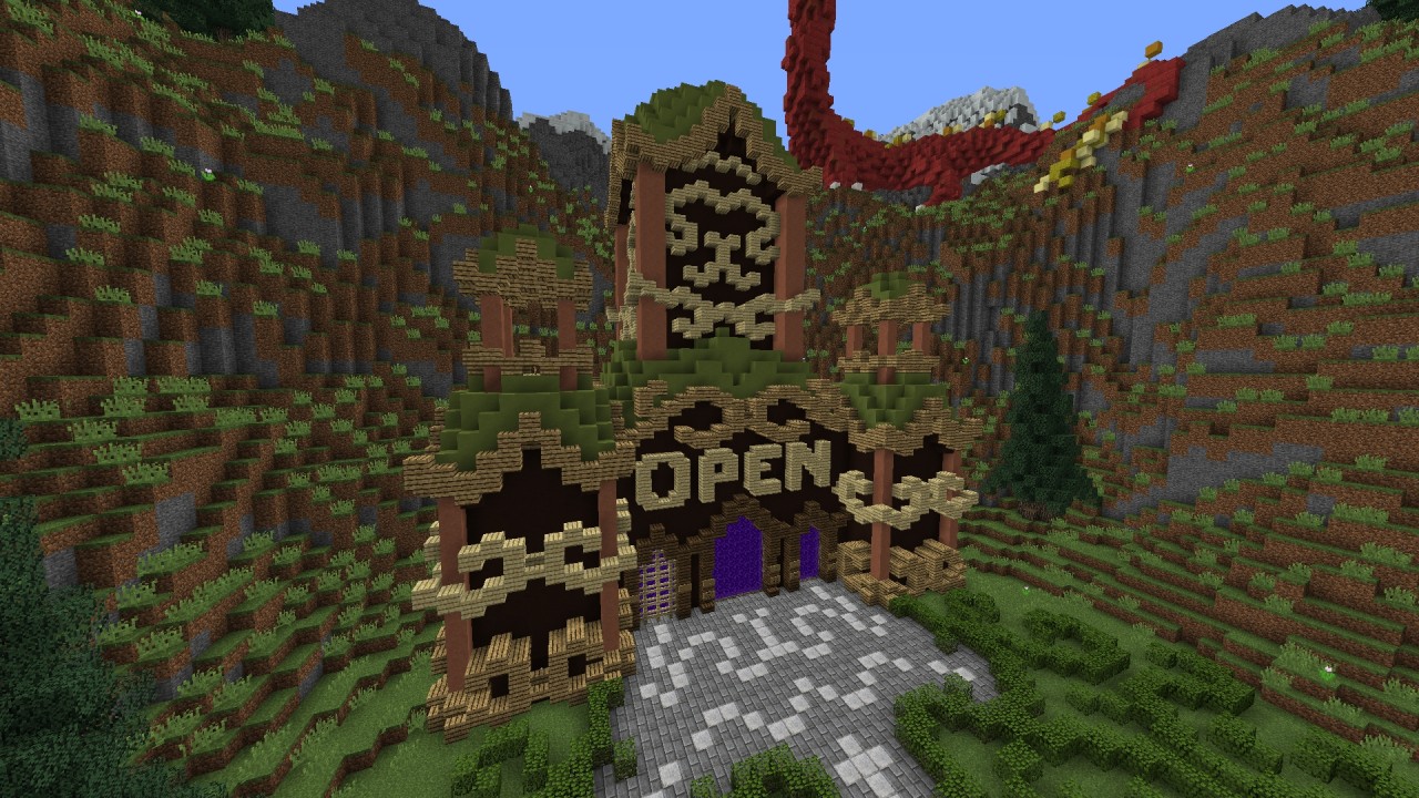 Photos of 90gQ Open Minecraft Map
