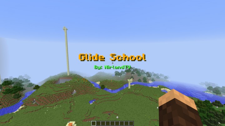Glide School - Learn How To Glide! Minecraft Map