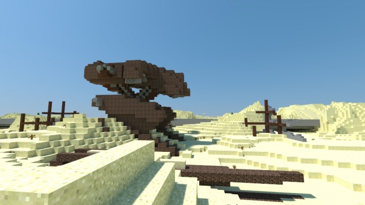 1000 Years old METAL GEAR REX Minecraft Map