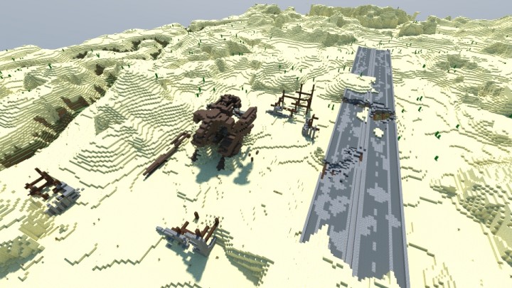 1000 Years old METAL GEAR REX Minecraft Map