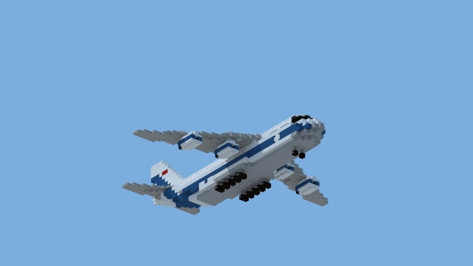 Antonov An-124 [1:1] Minecraft Map