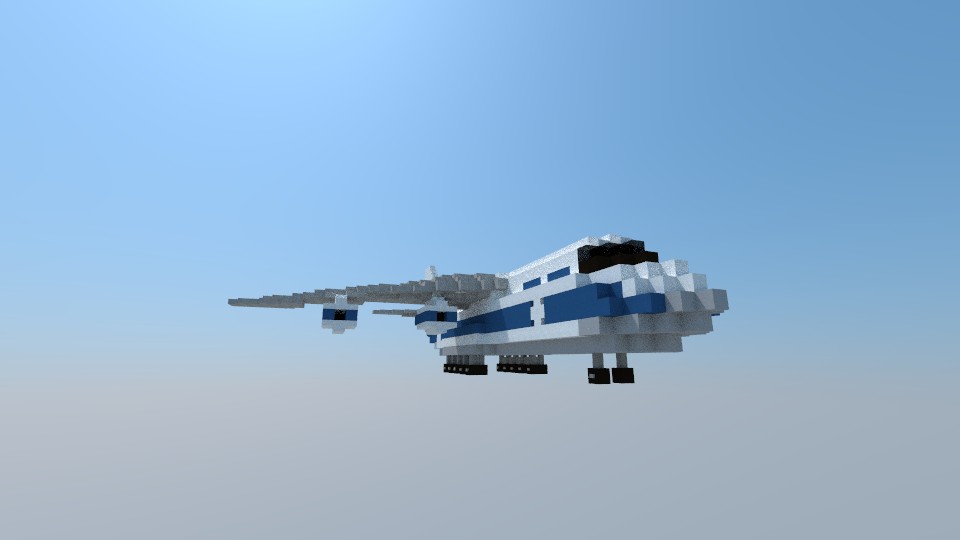 Antonov An-124 [1:1] Minecraft Map