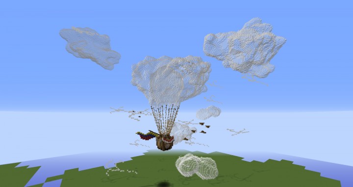 Buccaneer's Balloon (Surrealism) Minecraft Map