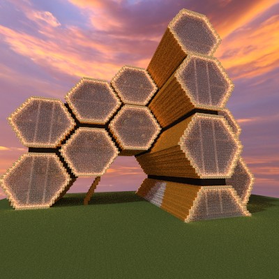 Beehive office building Minecraft Map