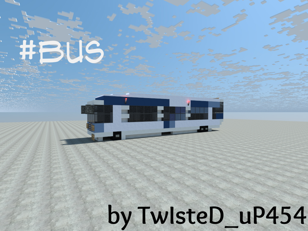 A bus. Minecraft Map