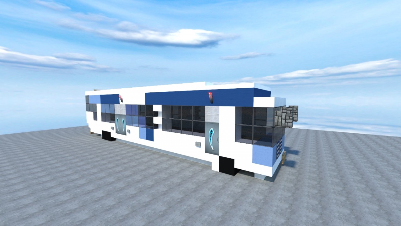 A bus. Minecraft Map