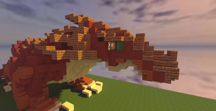 Red Drake (Dragon) [LIB] Minecraft Map