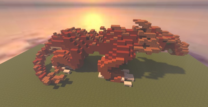 Red Drake (Dragon) [LIB] Minecraft Map