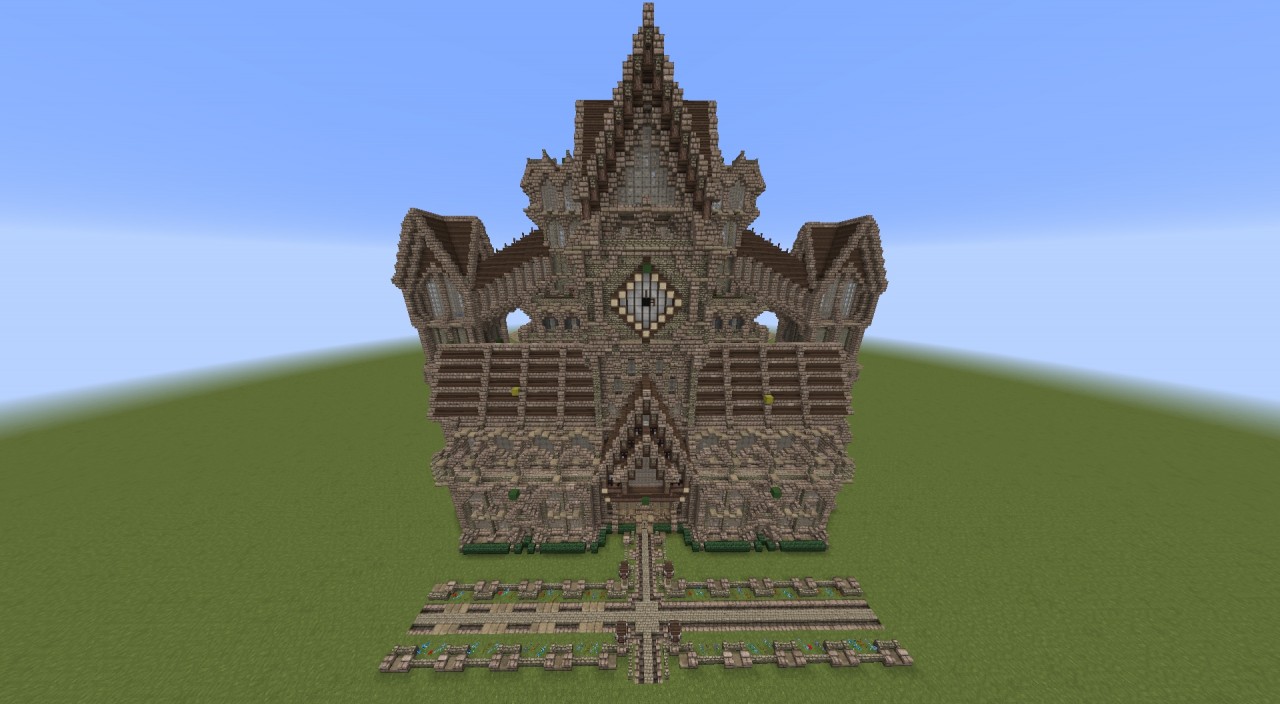 LordChristoff Manor/Town Minecraft Map