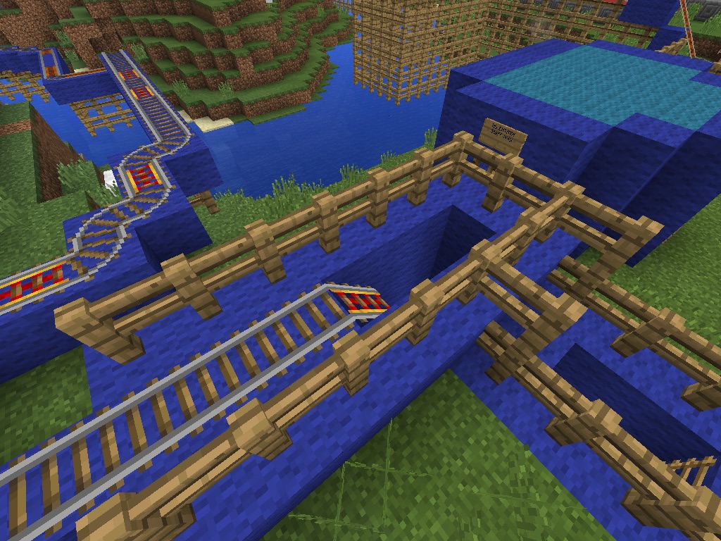 The River Loop Coaster Minecraft Map