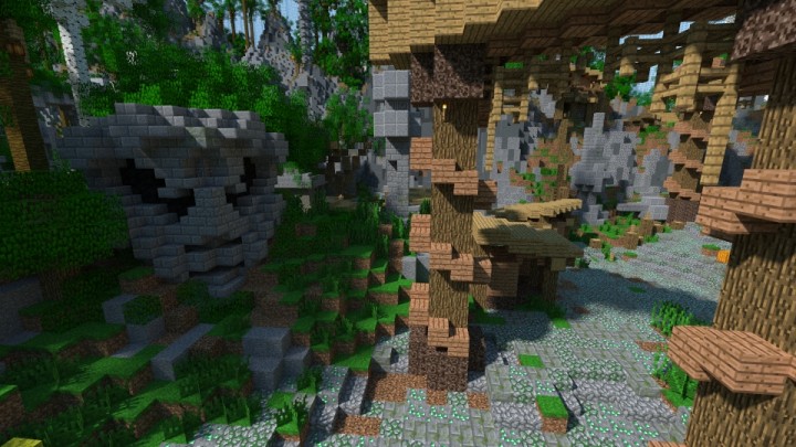 Aztec Jungle - Galaxius Survival Games Map Minecraft Map