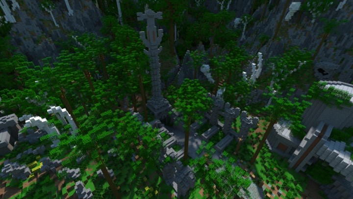 Aztec Jungle - Galaxius Survival Games Map Minecraft Map
