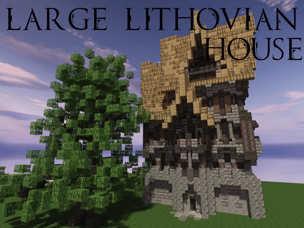 Large Lithovian House Minecraft Map