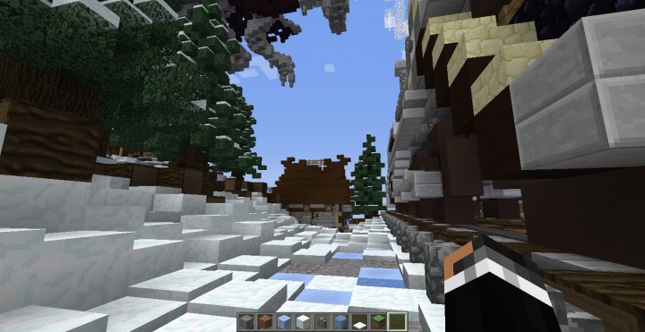 Medieval/Fantasy Plot (Winter Themed) Minecraft Map