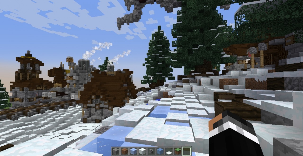 Medieval/Fantasy Plot (Winter Themed) Minecraft Map