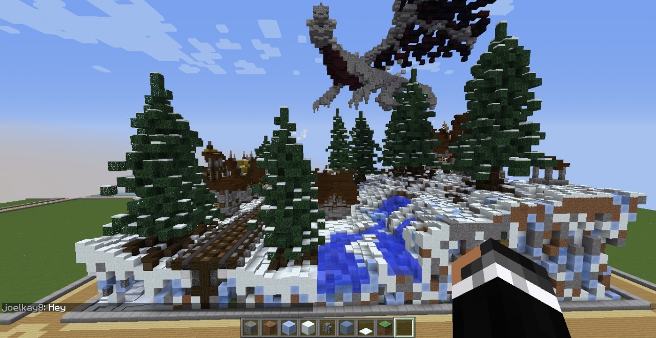 Medieval/Fantasy Plot (Winter Themed) Minecraft Map