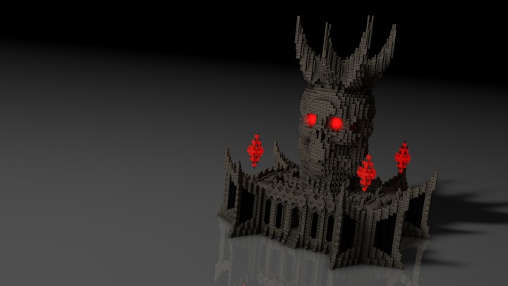 Necromancer's Tower (Full interior) Minecraft Map