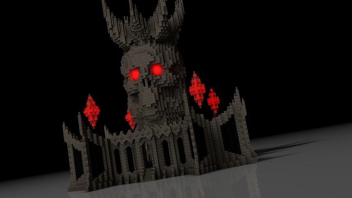 Necromancer's Tower (Full interior) Minecraft Map