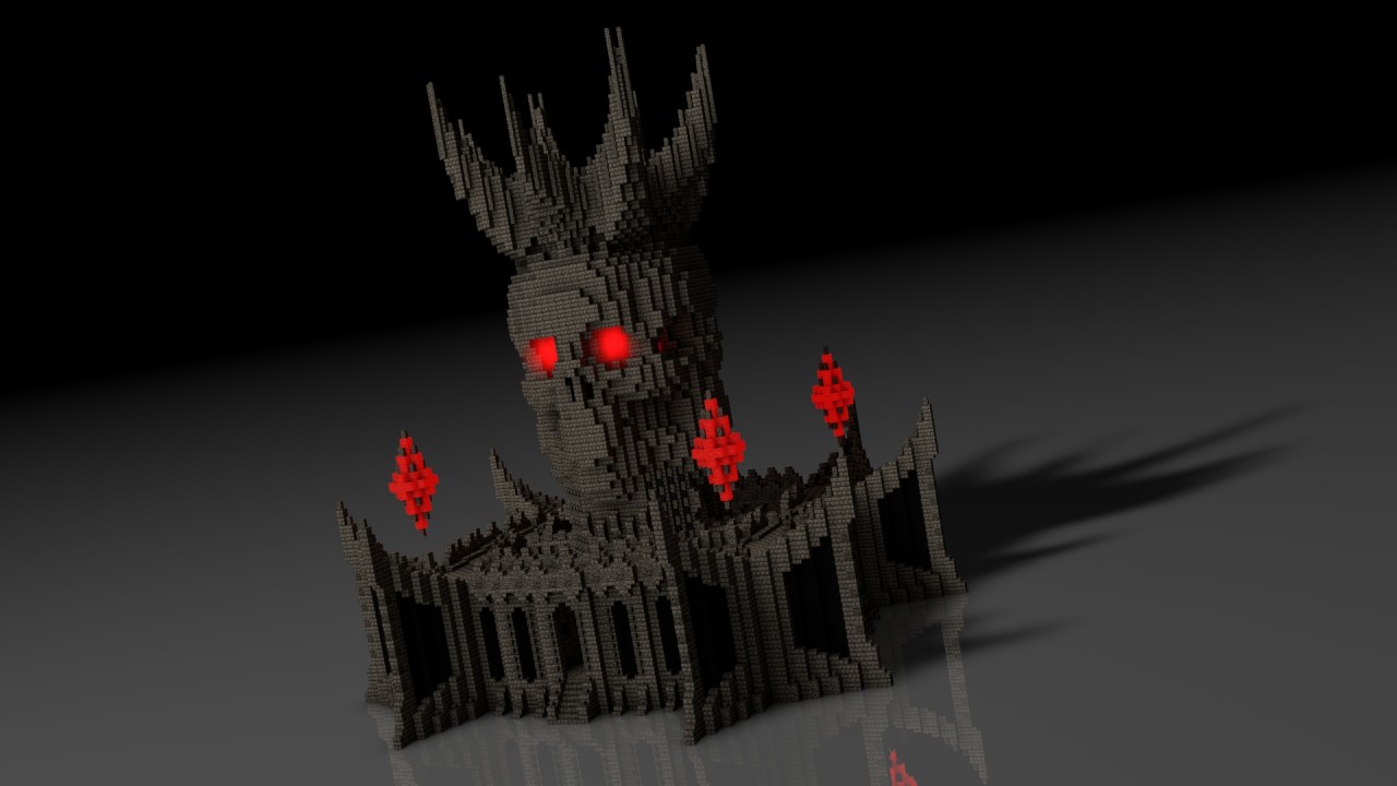 Necromancer's Tower (Full interior) Minecraft Map