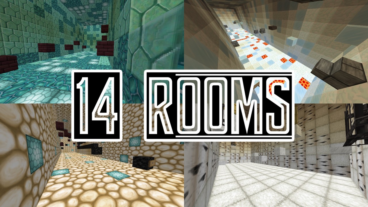 14 Rooms Minecraft Map