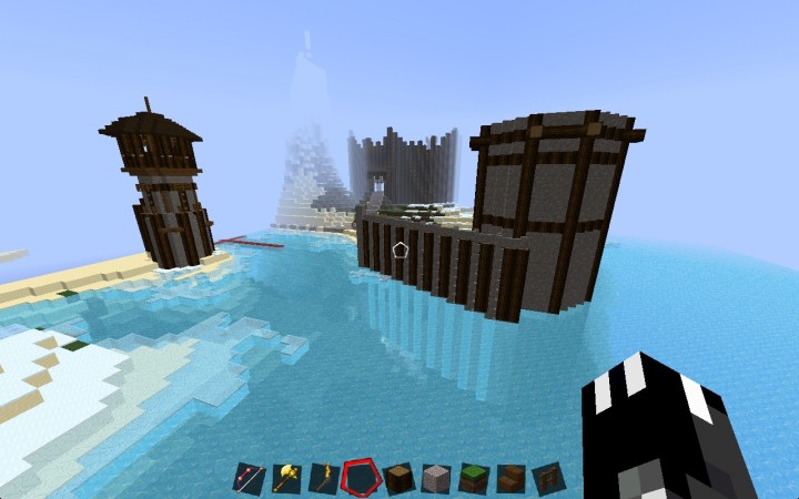 Viking Style Sea Gate ~ Roleplay Project ~ Wheel Of Fate Minecraft Map