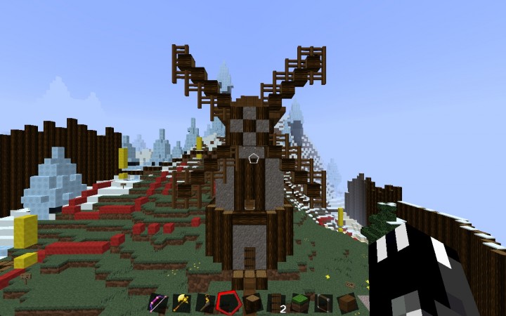 Viking Style Windmill ~ Roleplay Project ~ Wheel Of Fate Minecraft Map