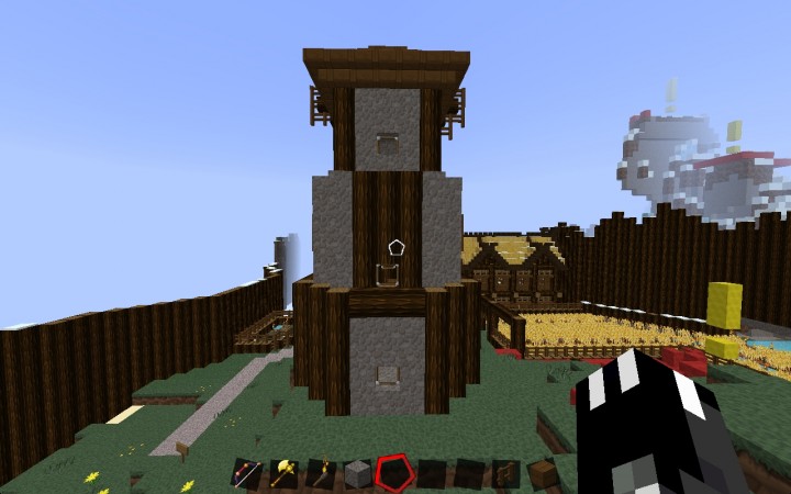 Viking Style Windmill ~ Roleplay Project ~ Wheel Of Fate Minecraft Map