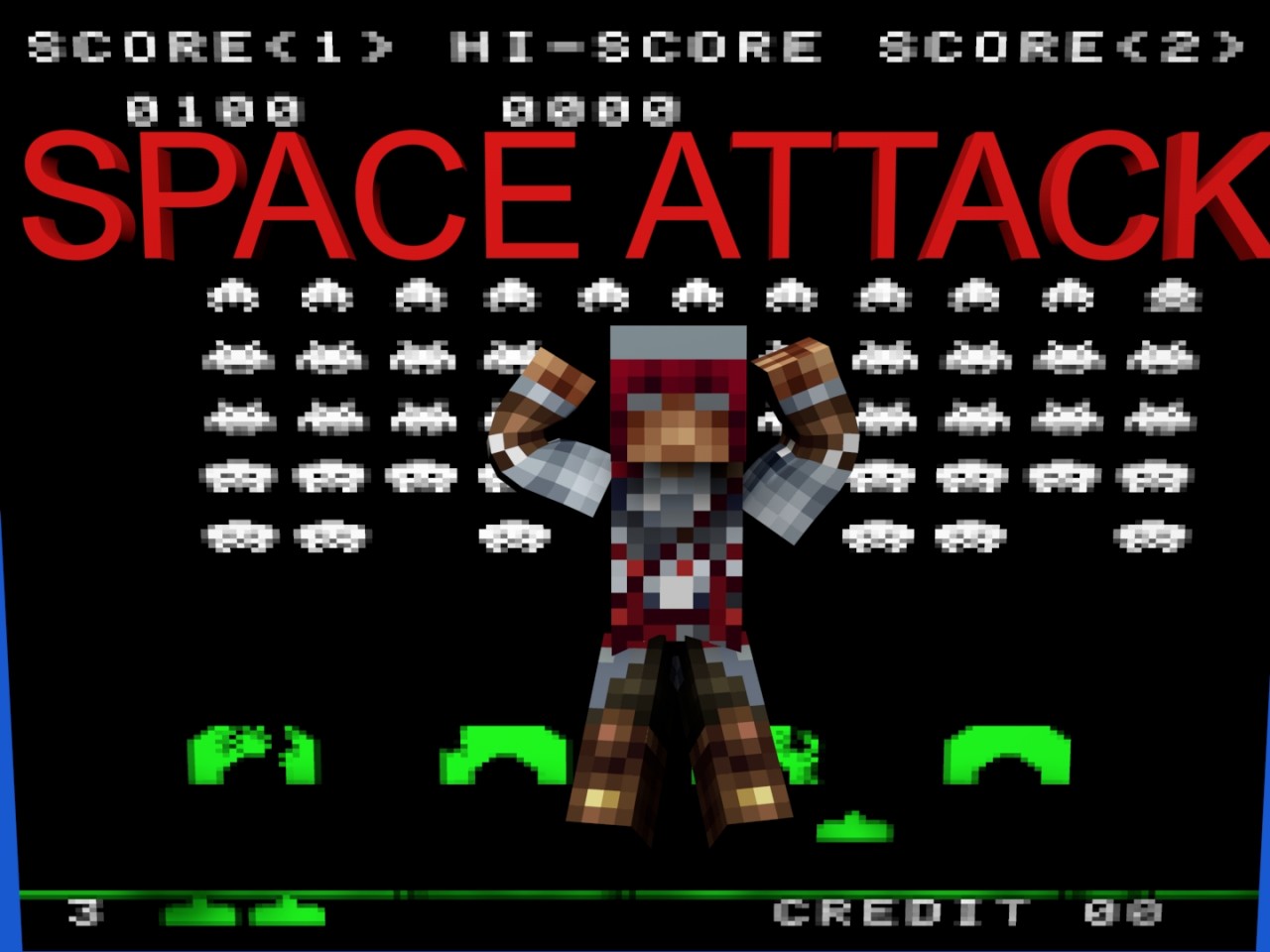 The space attack Minecraft Map