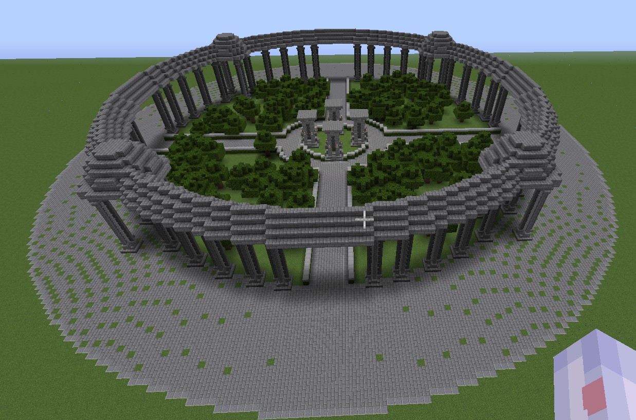 Temple Of The Gods Minecraft Map