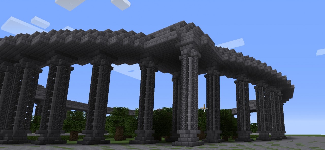 Temple Of The Gods Minecraft Map