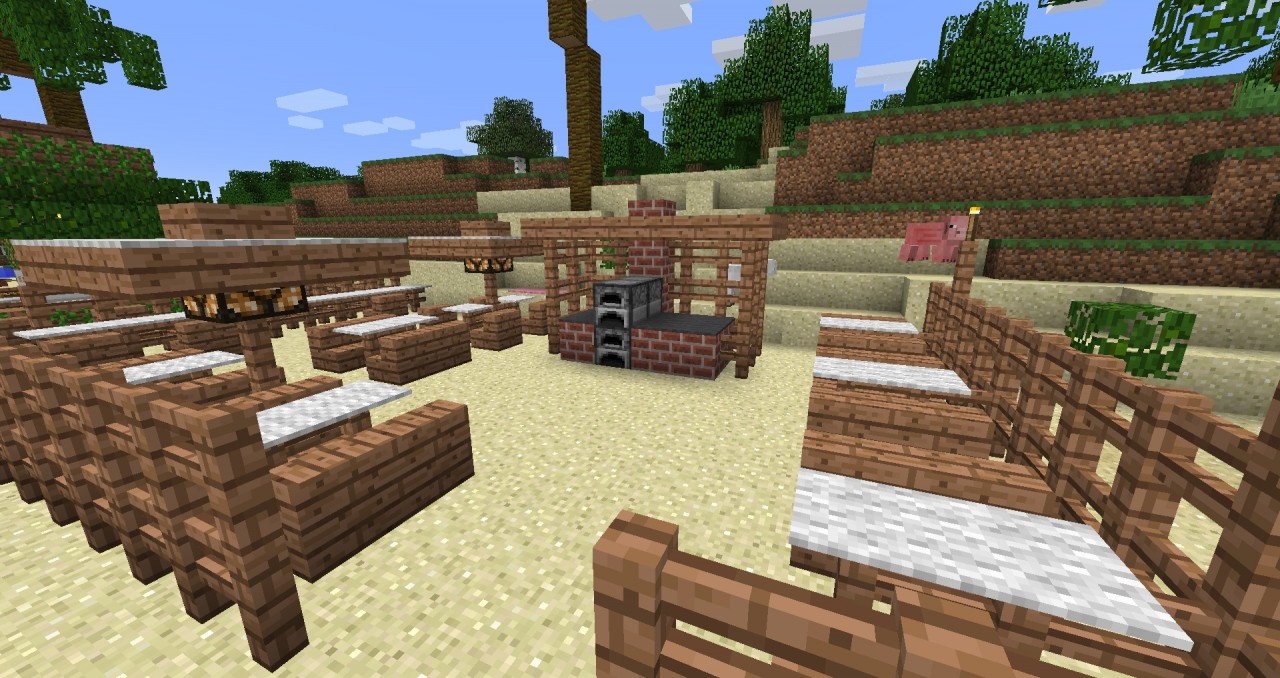 Italian Style Beach Villa Minecraft Map