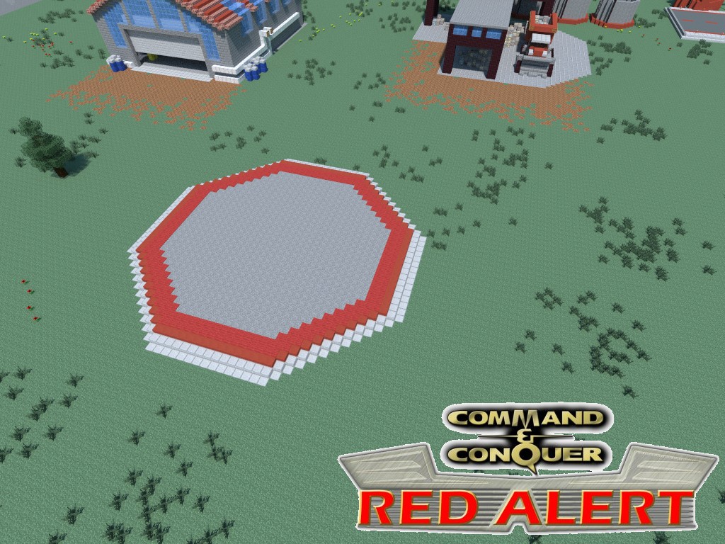 C&C Red Alert Service Depot Minecraft Map