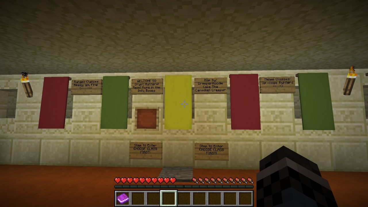 Crypt Hunters pt 1 Minecraft Map