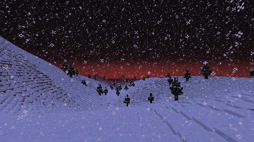 Hardcore Arctic Survival Minecraft Map