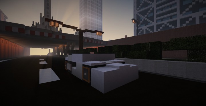 Vehicle: Audi R8 Minecraft Map