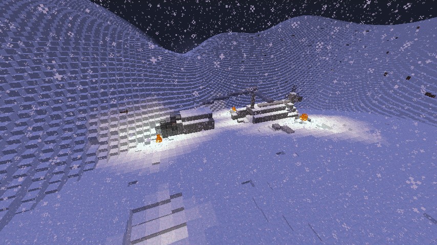 Hardcore Arctic Survival Minecraft Map
