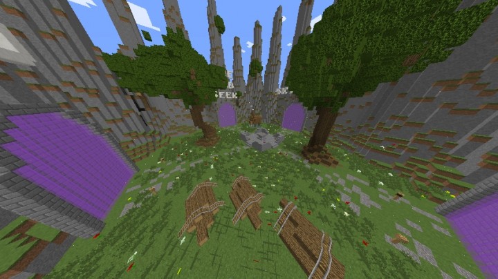 Small Minigames Hub Minecraft Map