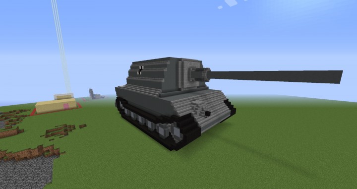 Jagtiger German Tank Destroyer Minecraft Map