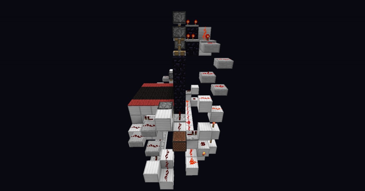Hidden Activation: Redstone Door Minecraft Map
