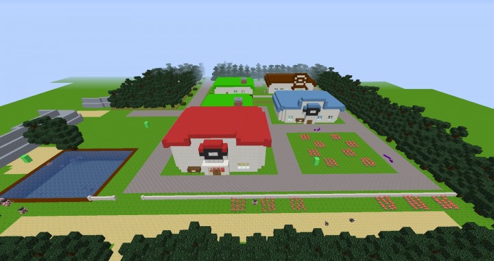 PokeWorld Minecraft Map