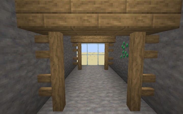 Mines in a cube Minecraft Map