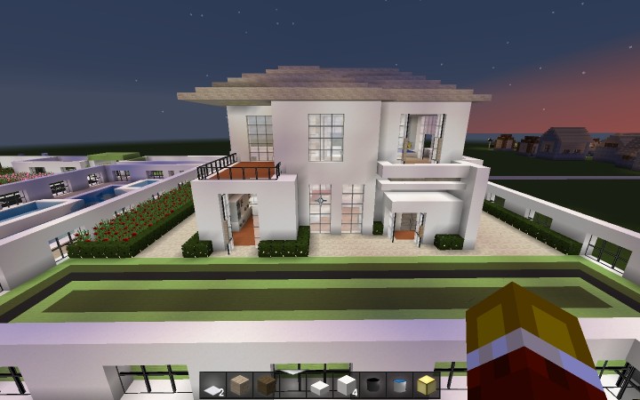 Modern Neighborhood Minecraft Map