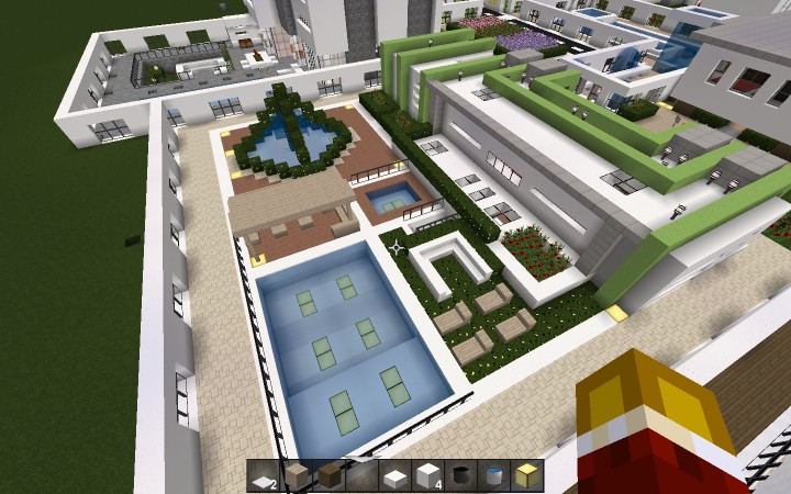 Modern Neighborhood Minecraft Map