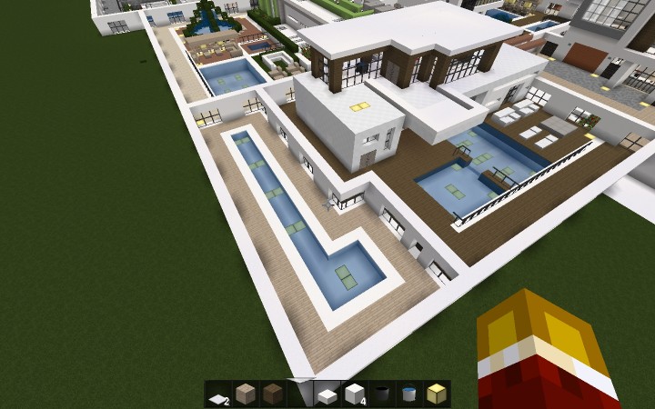 Modern Neighborhood Minecraft Map