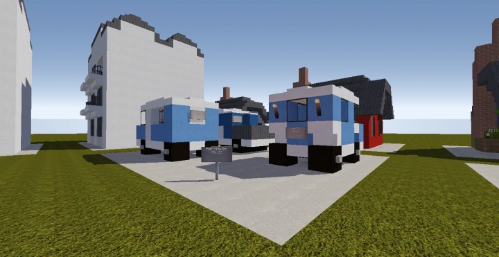 New Portsmouth Police Vehicles Minecraft Map