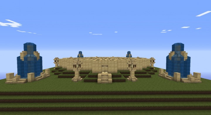 Sandstone maze Minecraft Map