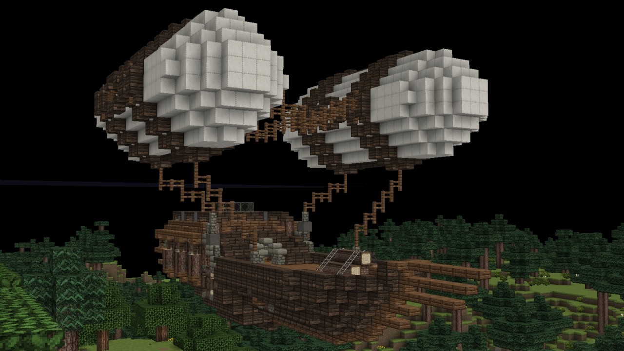Small Airship Minecraft Map